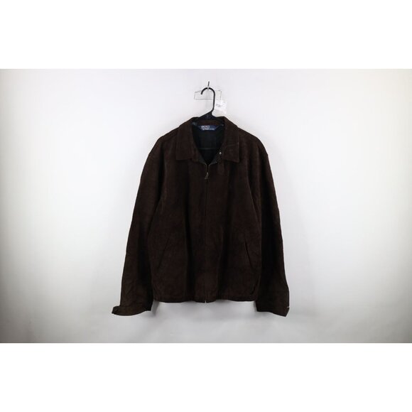 Ralph Lauren | Jackets & Coats | Vtg 9s Ralph Lauren Mens Xl Distressed ...